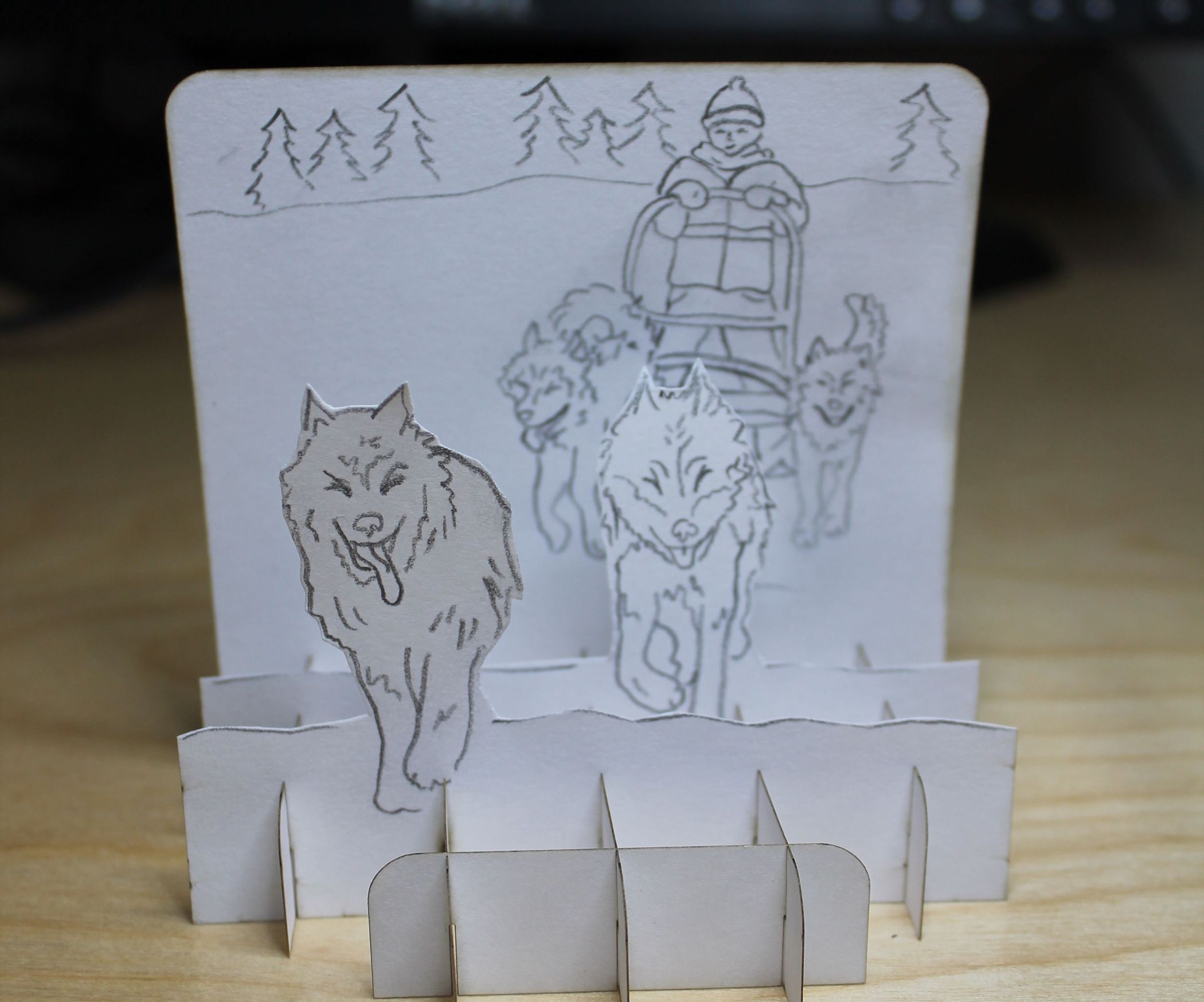 Standing Scene Card : 4 Steps (with Pictures) - Instructables