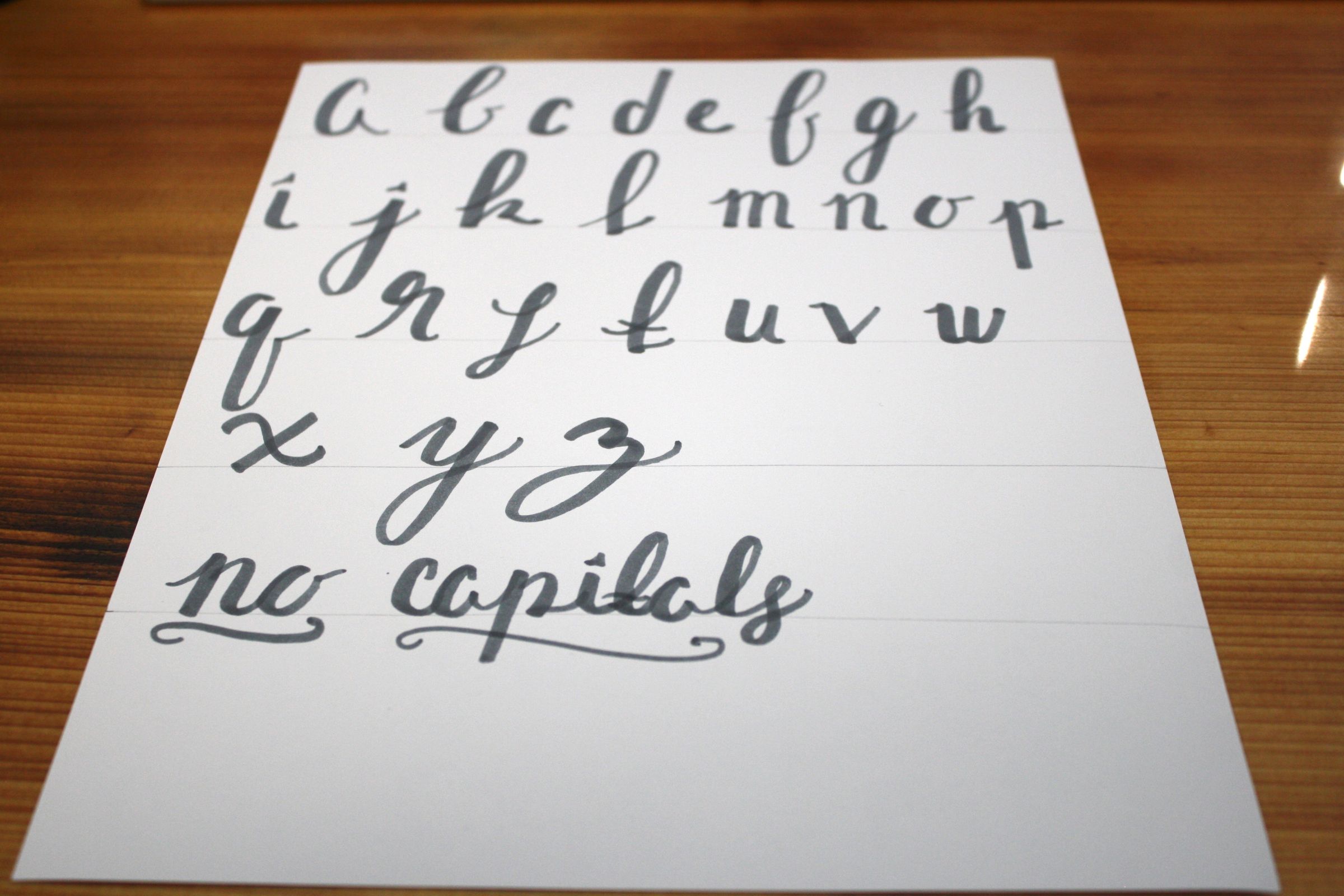 Calligraphy -- Quick and Cheap! : 5 Steps (with Pictures) - Instructables