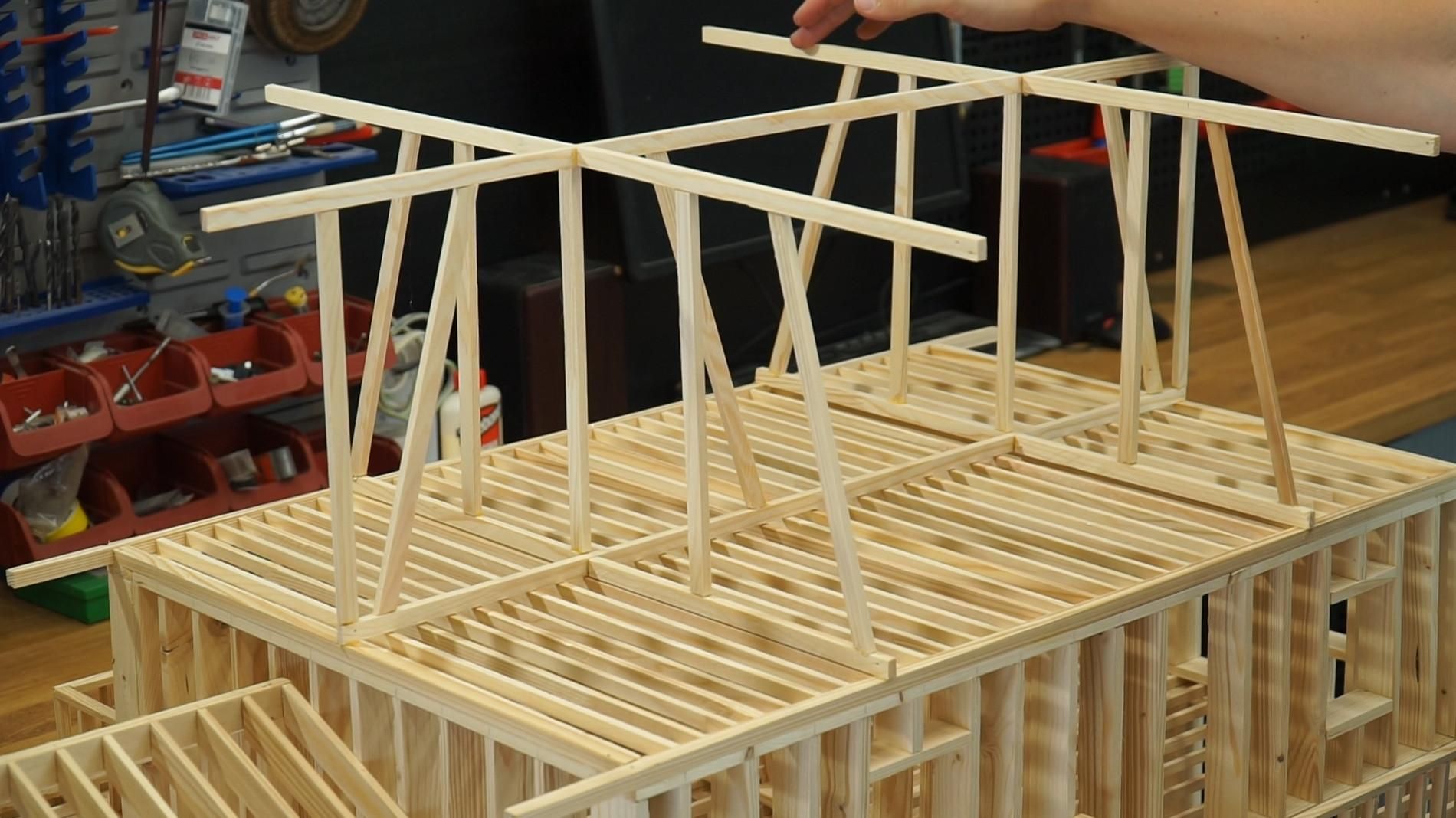Miniature Timber Frame House : 10 Steps (with Pictures) - Instructables