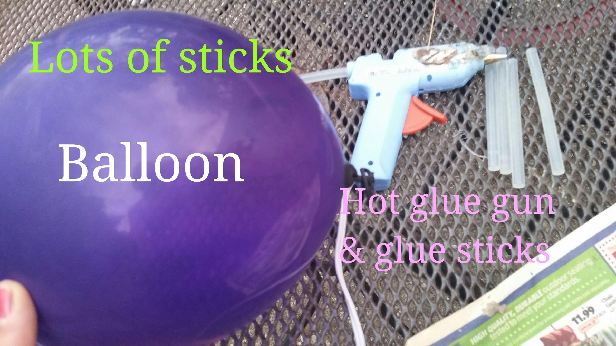 Stick Ball Decoration : 4 Steps (with Pictures) - Instructables