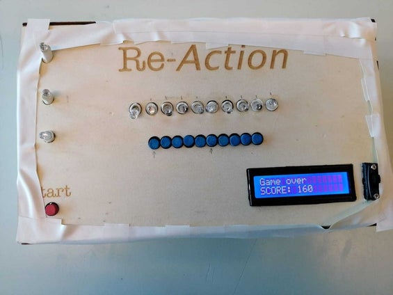 Making A Reaction Based Game With An Arduino Due Trybotics