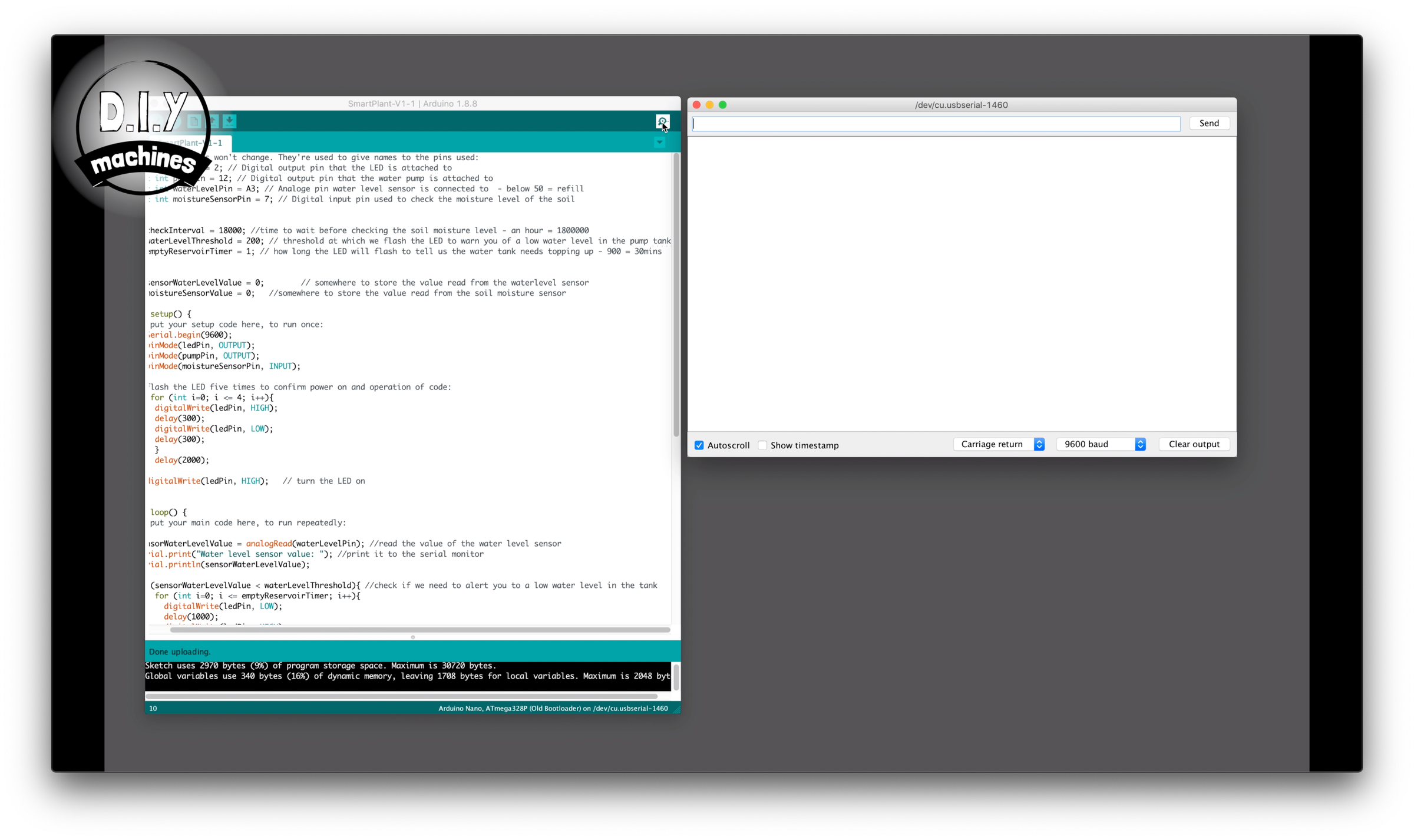 Automatic Smart Plant Pot - (DIY, 3D Printed, Arduino, Self Watering ...