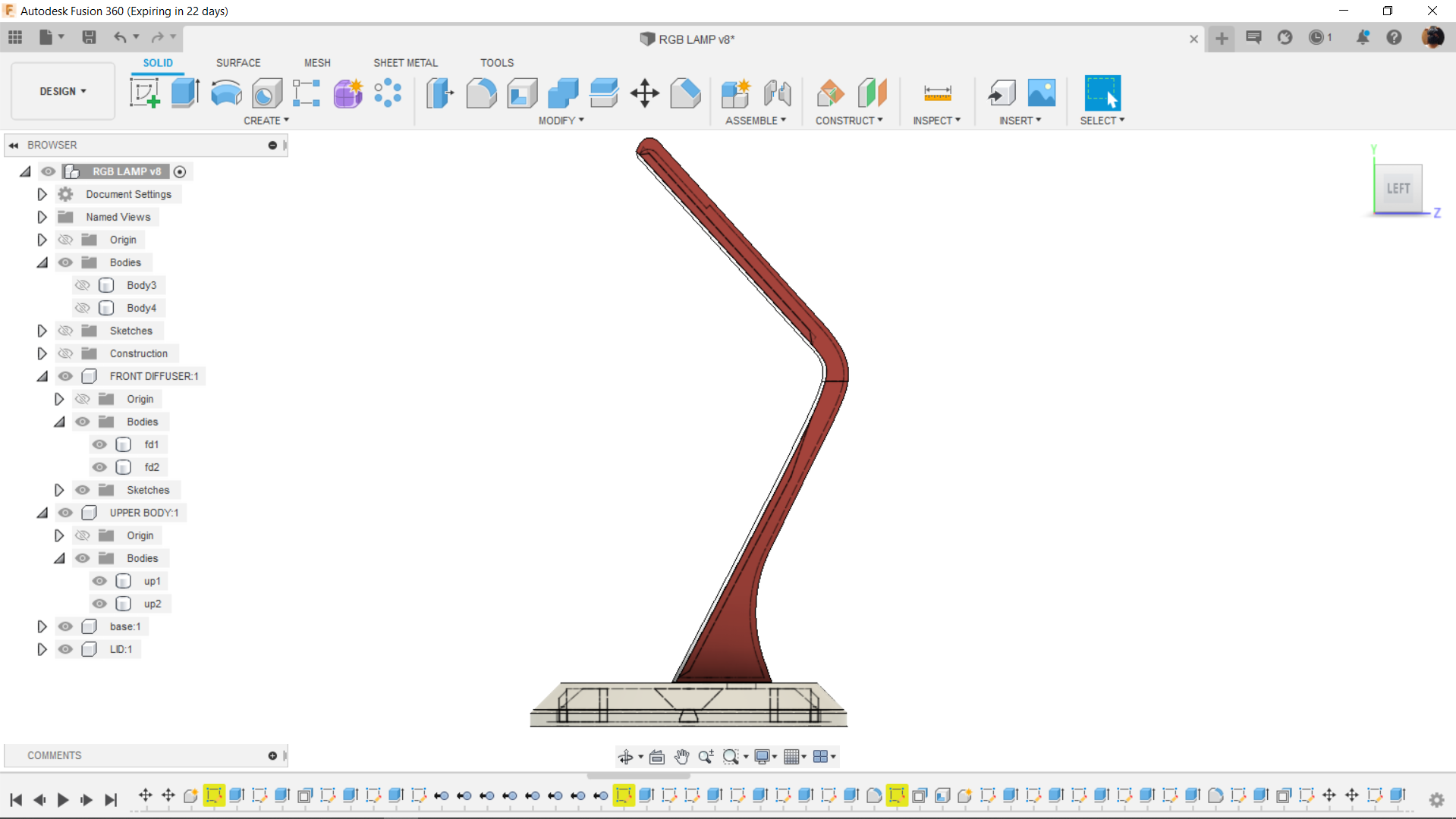 DESK LAMP With ESP12F and RGB LEDs : 20 Steps (with Pictures ...