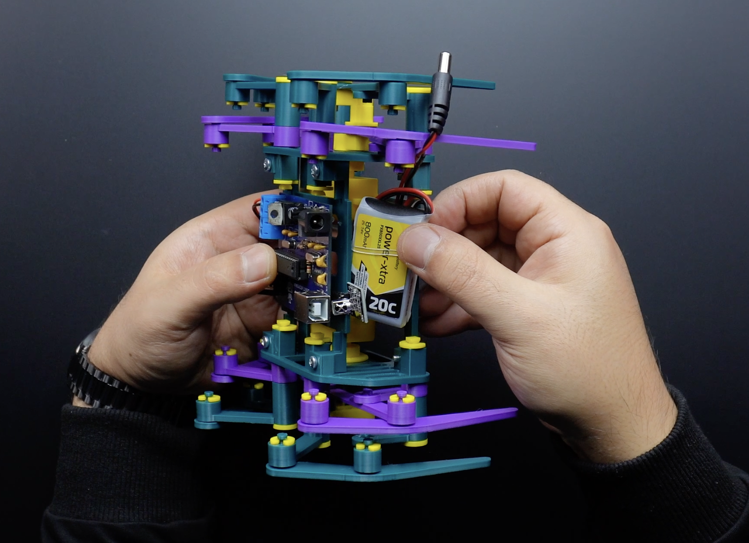 3D Printed Theo Jansen Style Octopod Robot (Arduino Based) : 7 Steps ...