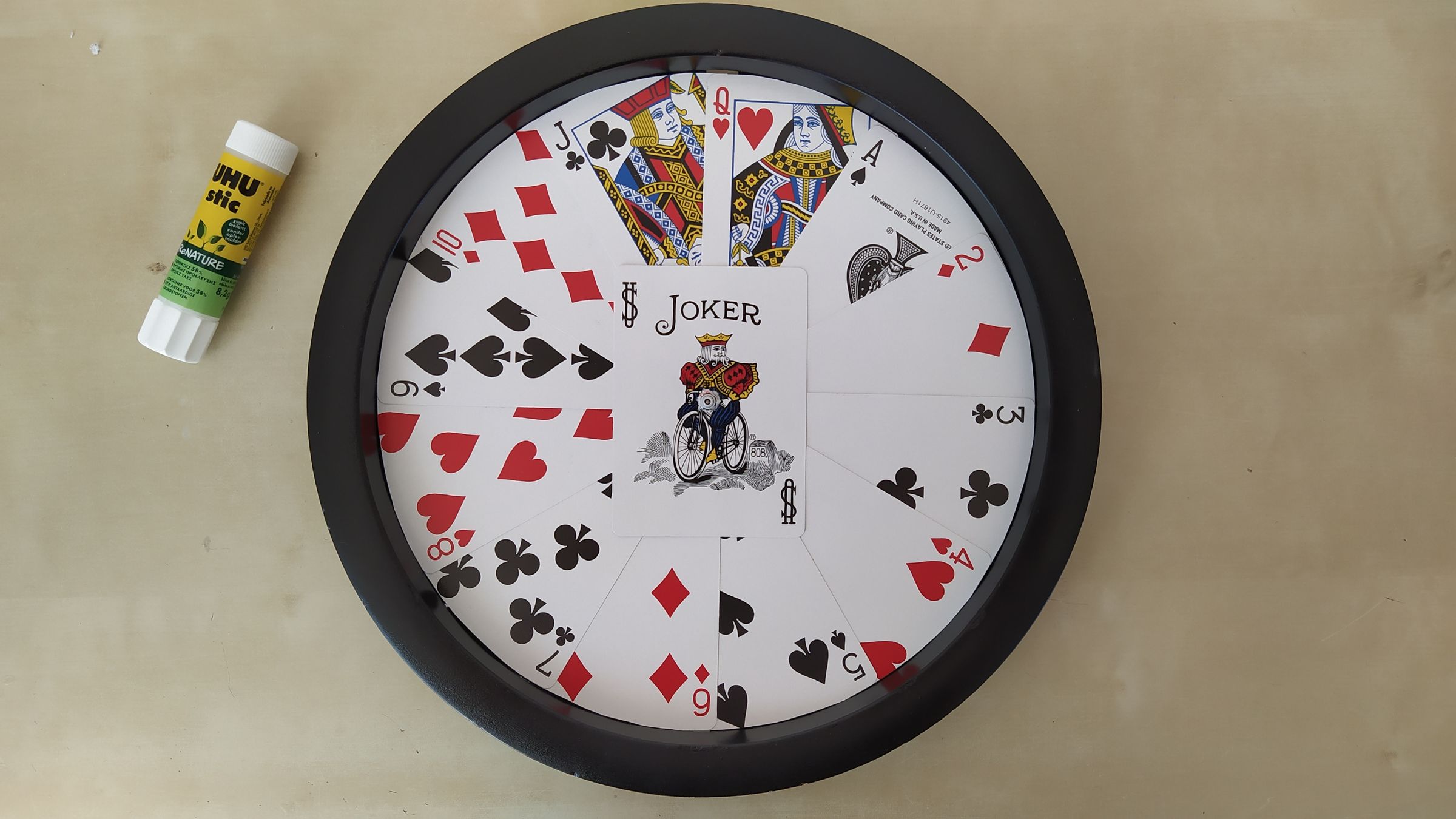 Playing Cards Clock : 7 Steps (with Pictures) - Instructables