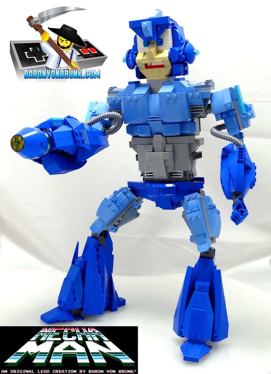 "Mecha Man" - LEGO Mega Man Upgrade - Instructables