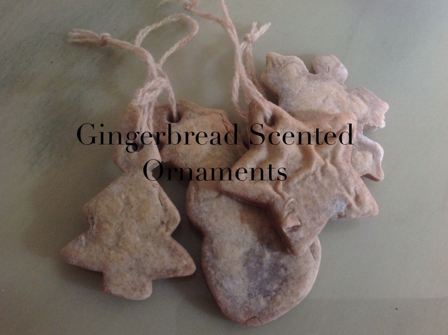 Salt Dough Gingerbread Cookies Scented : 3 Steps (with Pictures ...