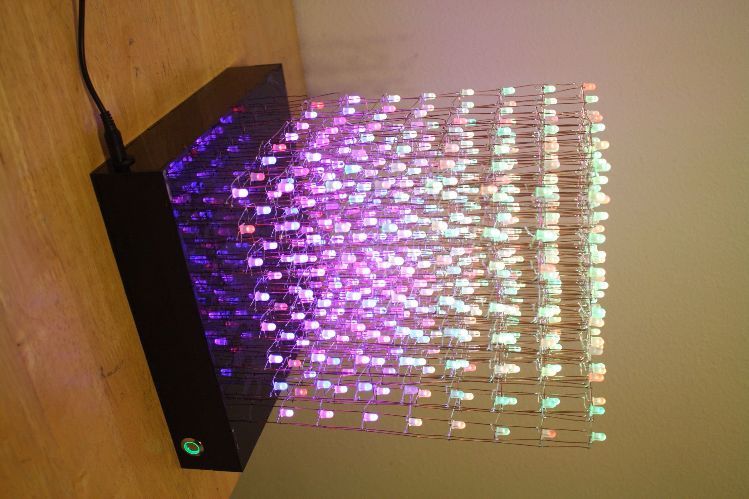 RGB 8x8x8 LED Cube : 9 Steps (with Pictures) - Instructables