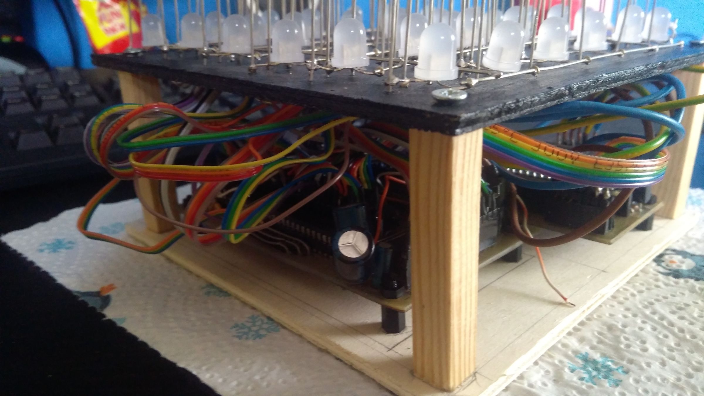 RGB LED Cube With Bluetooth App + AnimationCreator : 14 Steps (with ...