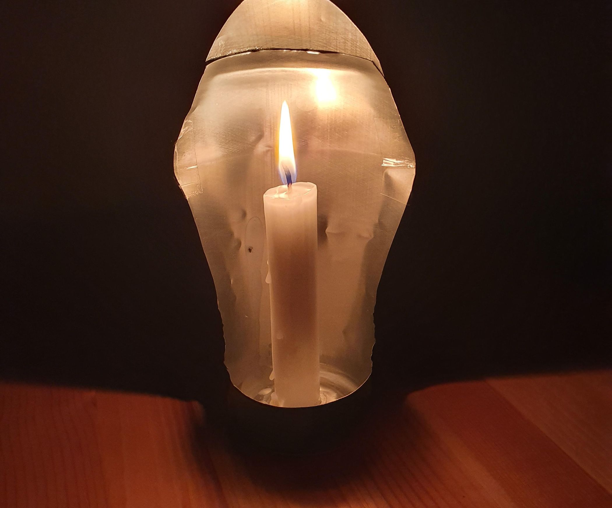 Reflector Candle