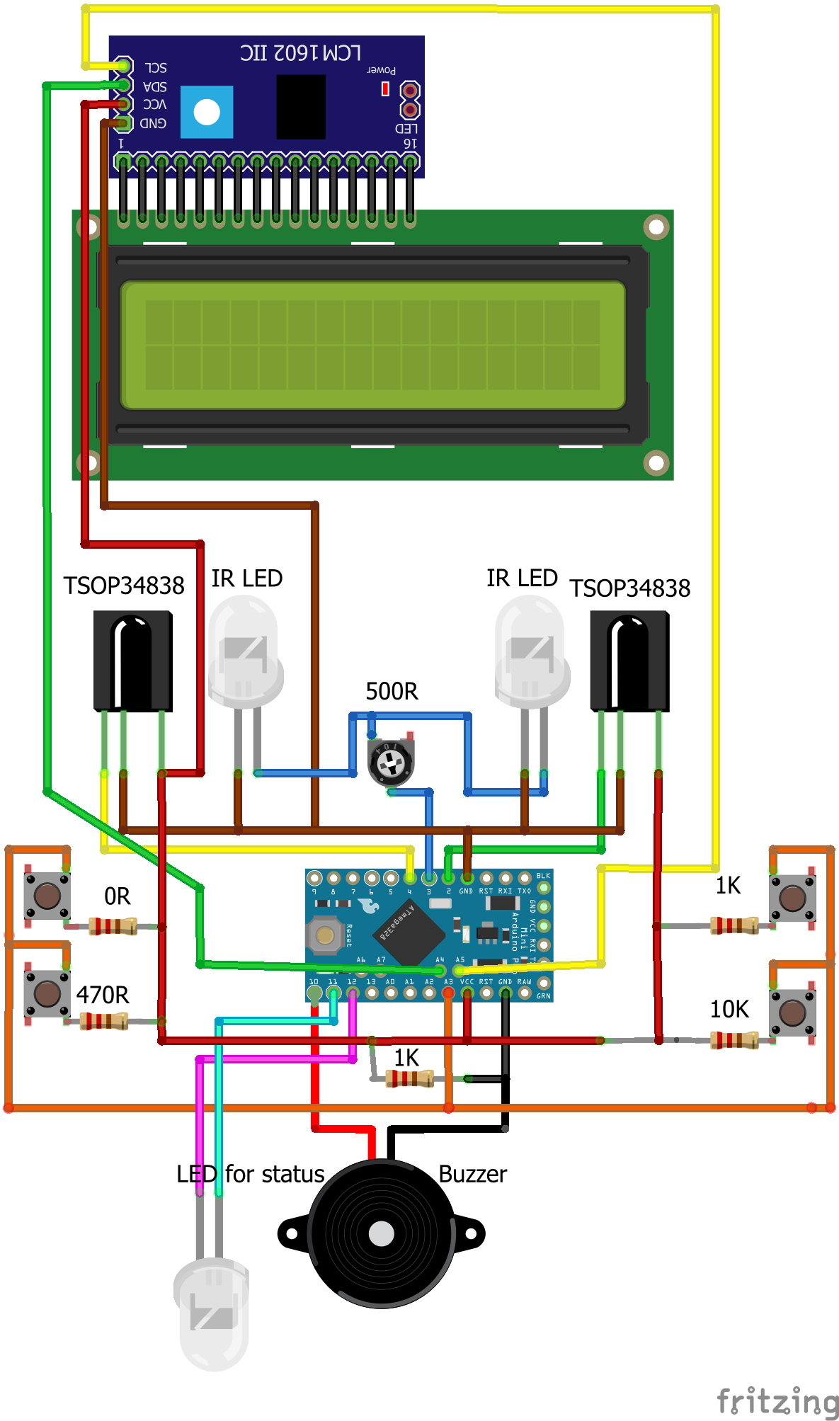 Arduino Foosball Scoreboard ( Sensor IR Led ) : 6 Steps (with Pictures ...