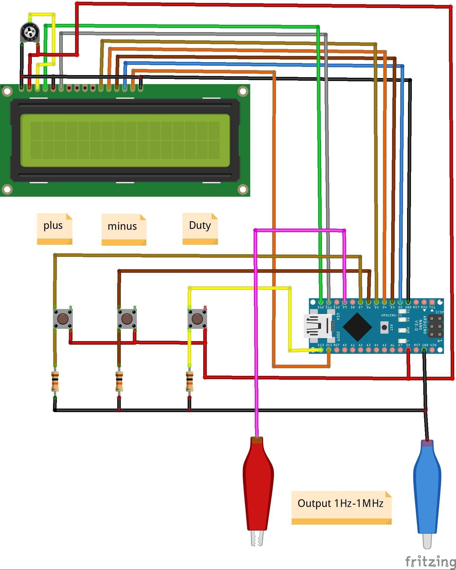 DIY Arduino Square Wave Generator Up to 1Mhz - Instructables