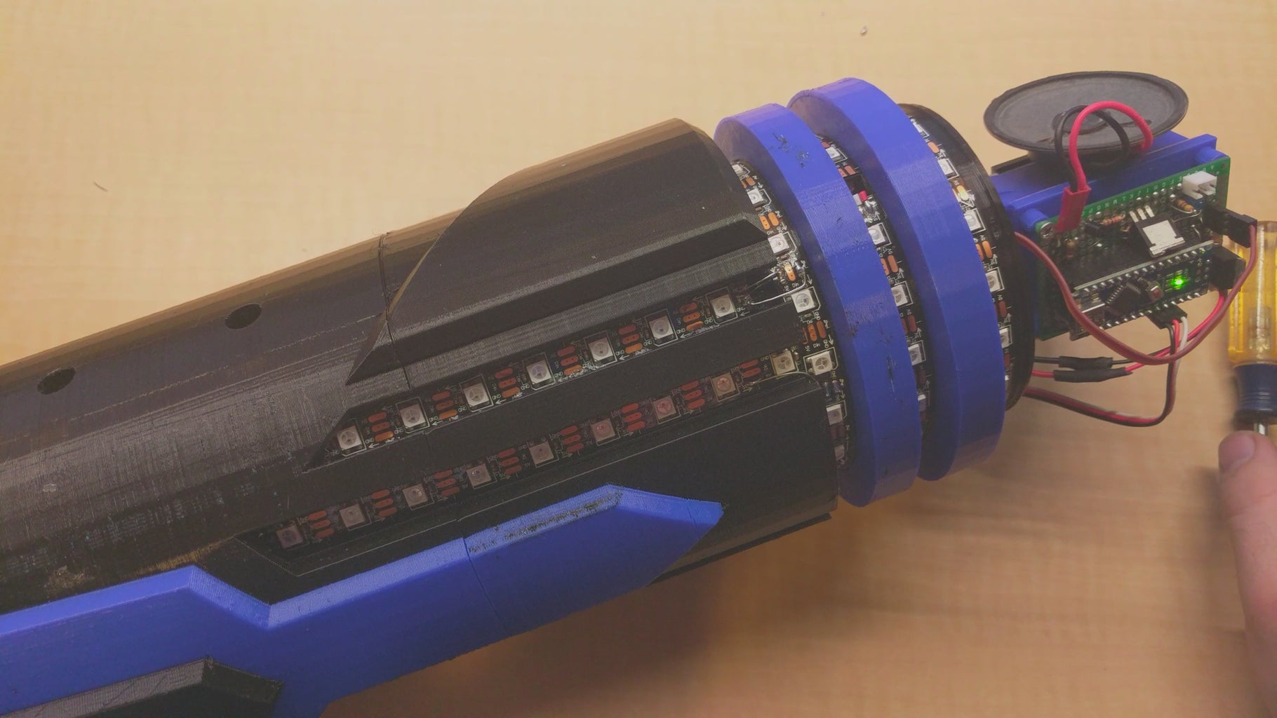 Real Laser Arm Cannon From Metroid 9 Steps With Pictures Instructables