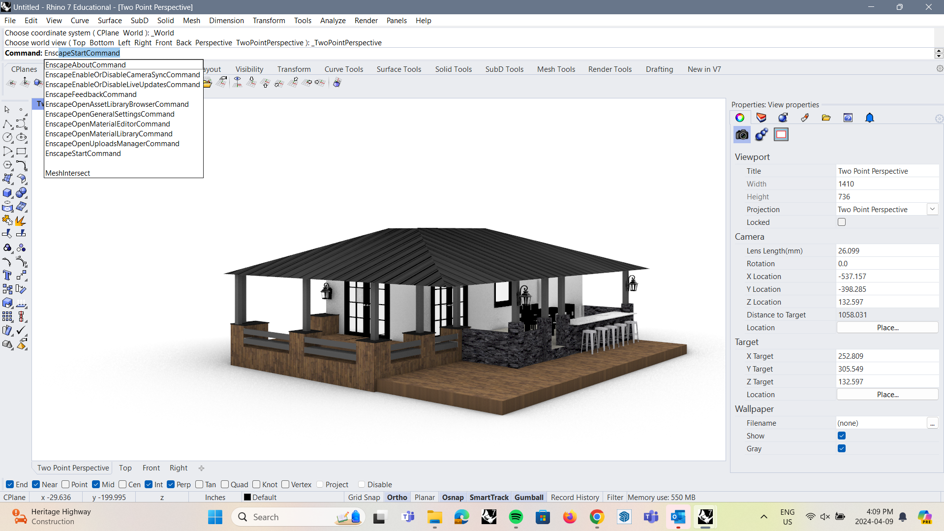 How to Render Through Rhino : 20 Steps - Instructables