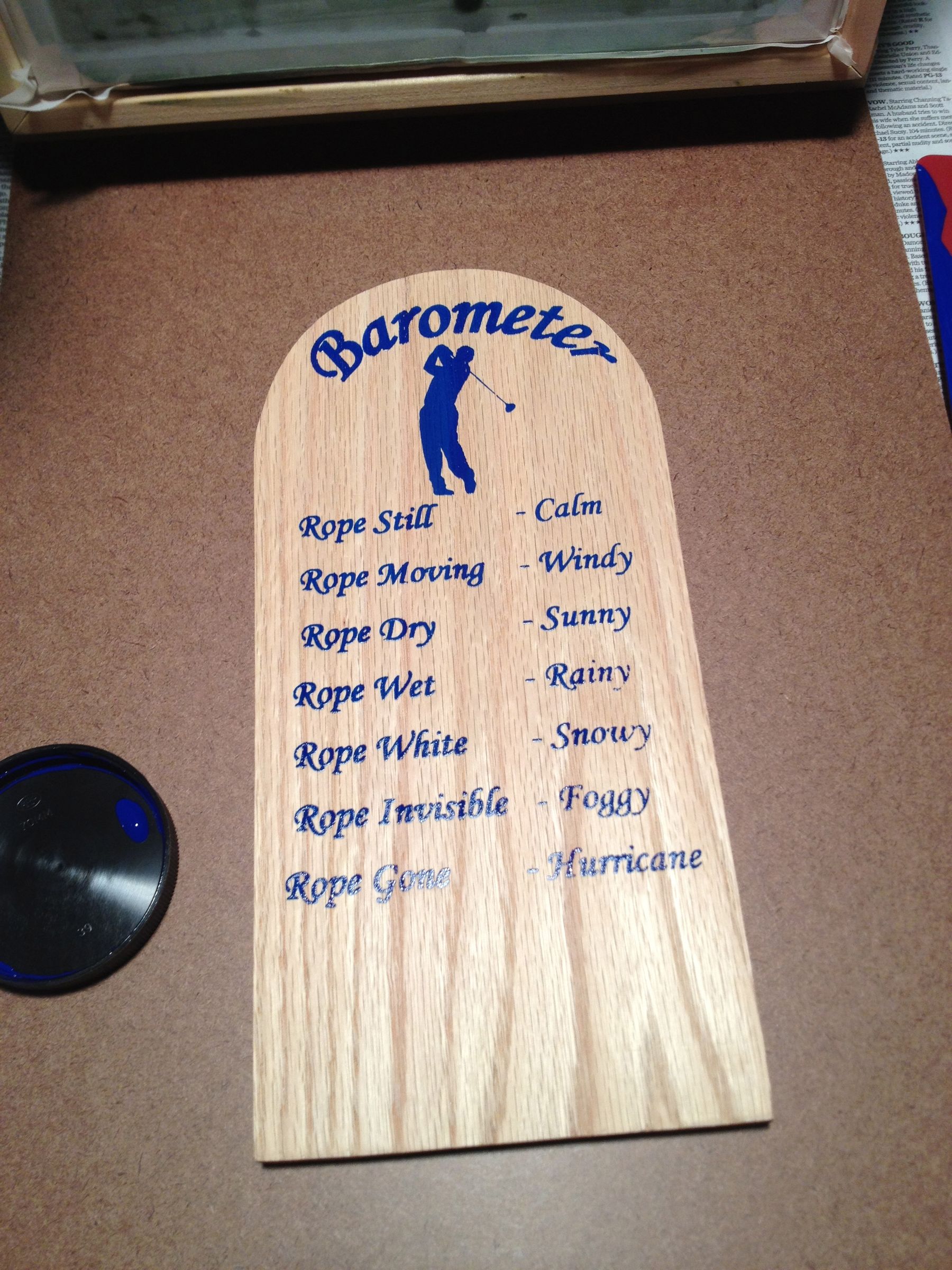 Humorous Rope Barometer : 5 Steps (with Pictures) - Instructables