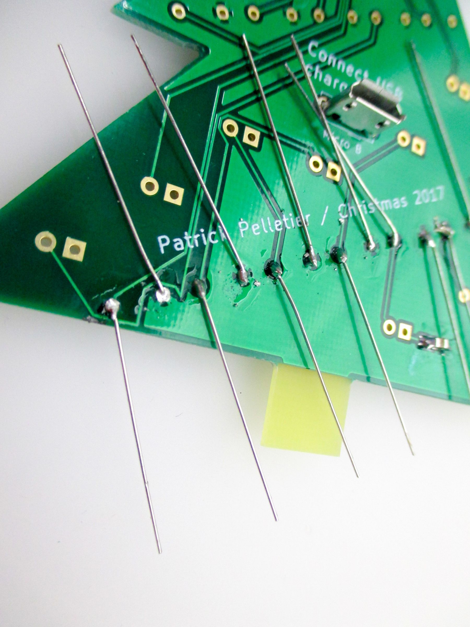 LED Circuit Board Christmas Tree Ornament : 15 Steps (with Pictures ...
