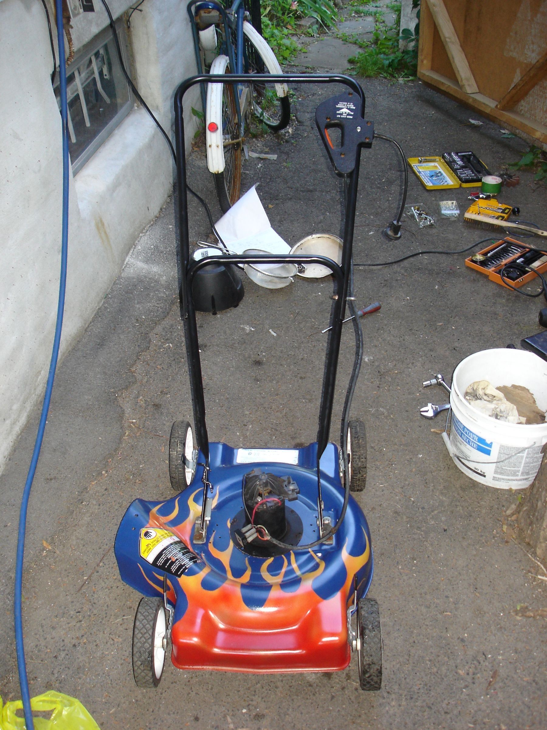Pimped Out Lawn Mower
