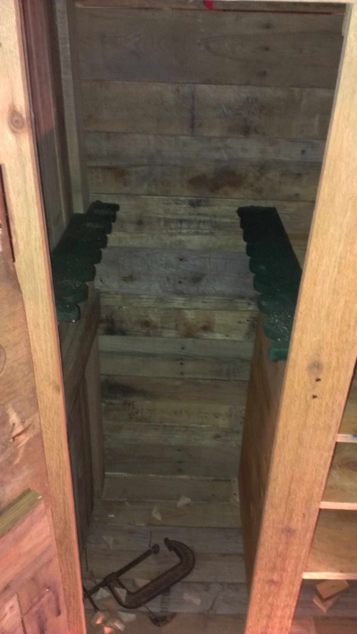 Repurposed Pallets Into Gun Cabinet : 10 Steps - Instructables