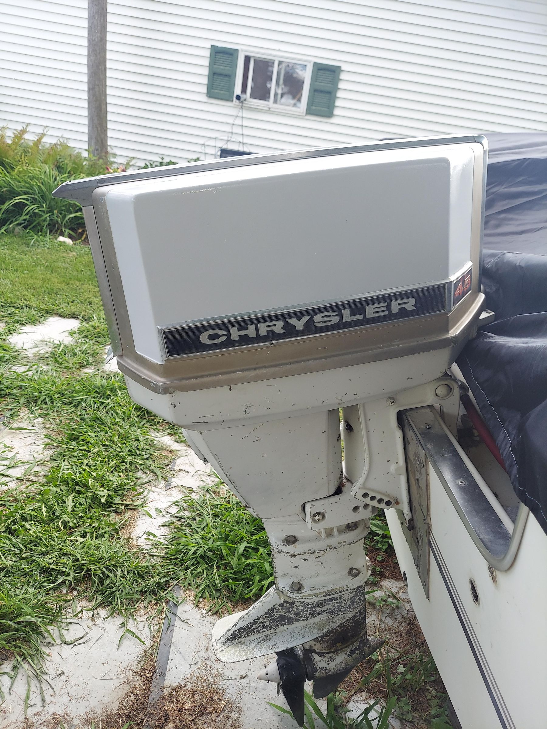Boat Remodel 45 HP Chrysler Outboard : 8 Steps - Instructables
