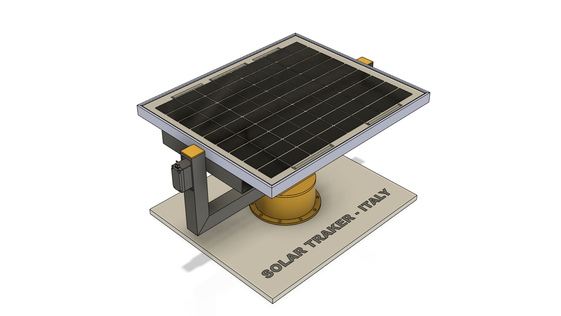 Arduino Large and Productive Solar Tracker - Do It Yourself : 4 Steps ...