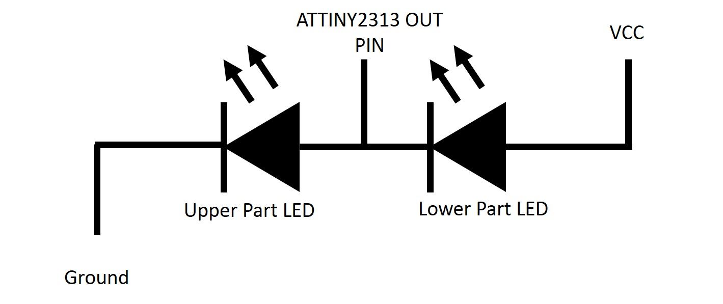 Attiny2313 Based Electronic Hourglass : 5 Steps (with Pictures) - Instructables