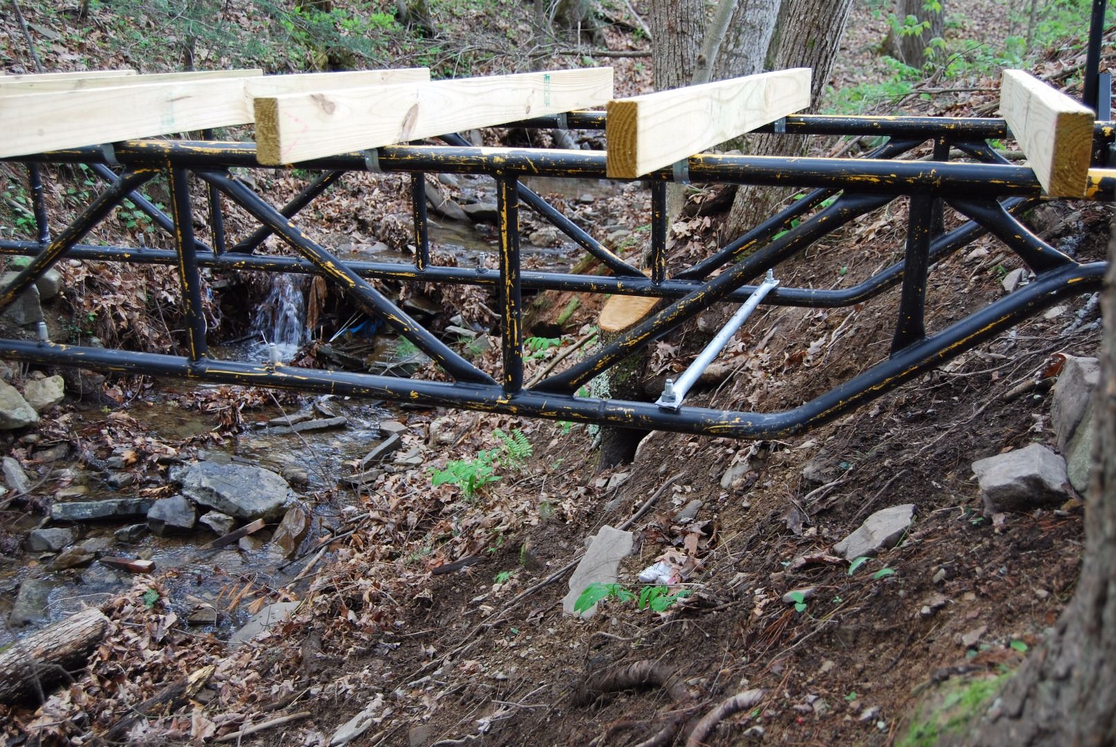 Back Yard Bridge Stringers