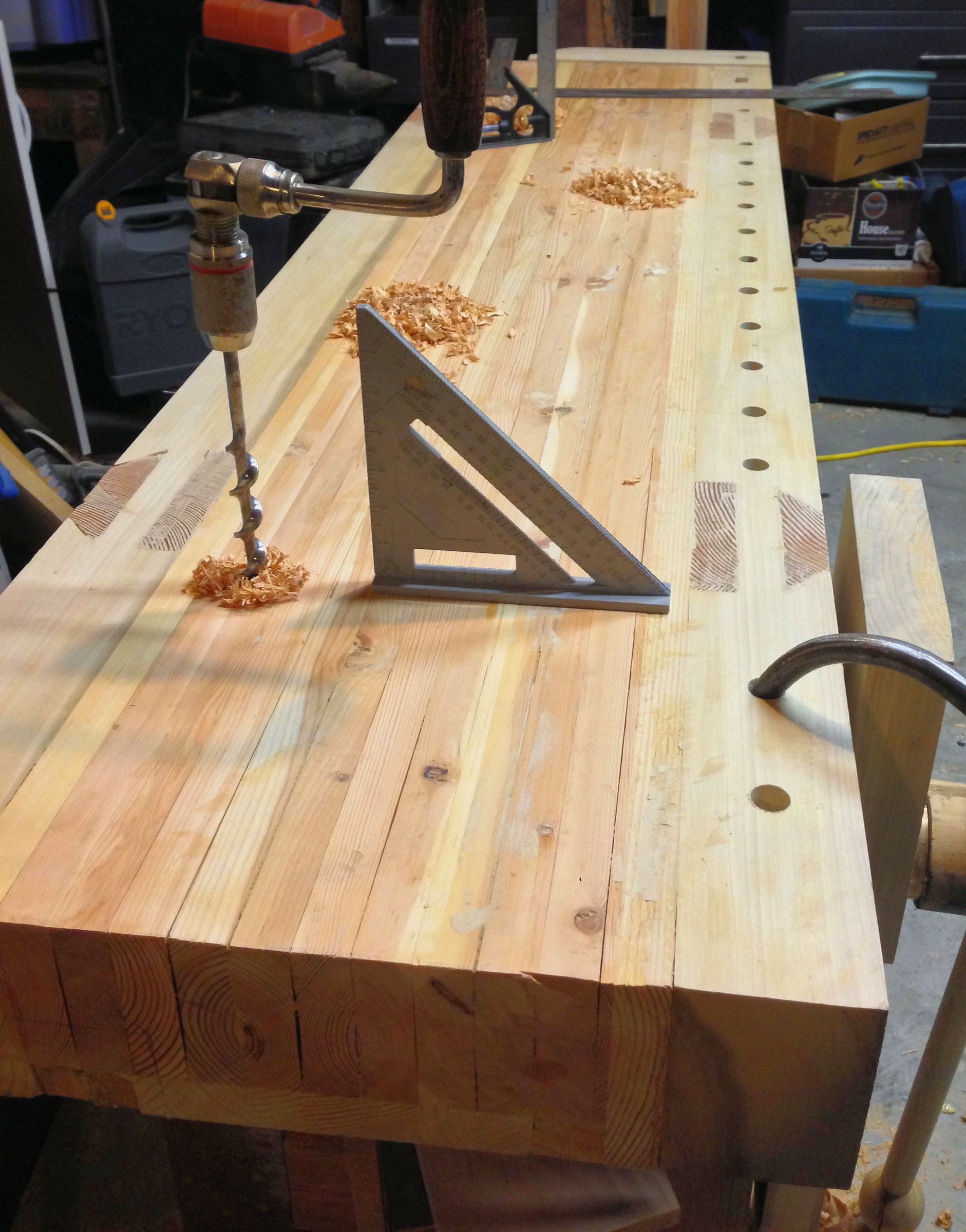 Roubo-Style Workbench : 11 Steps (with Pictures) - Instructables