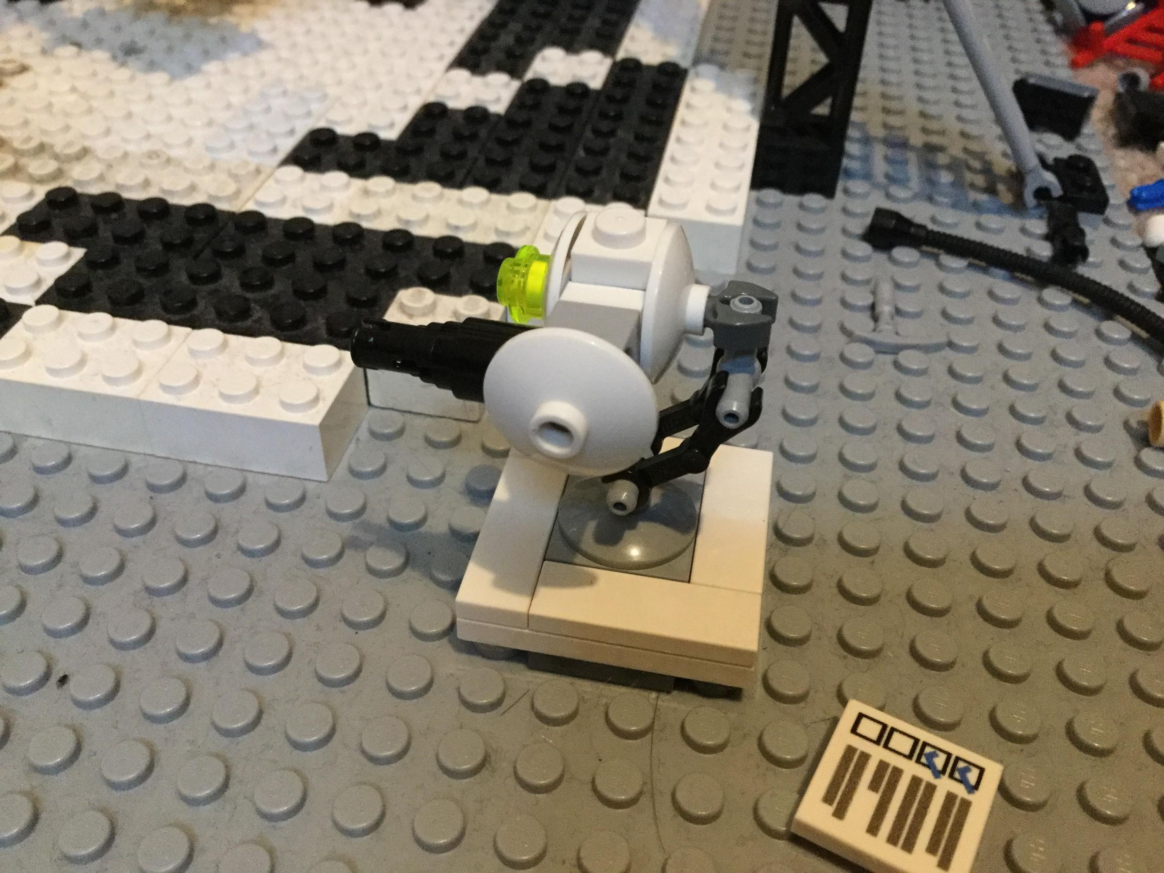 Lego Portal - Rocket Turret V2 : 3 Steps - Instructables
