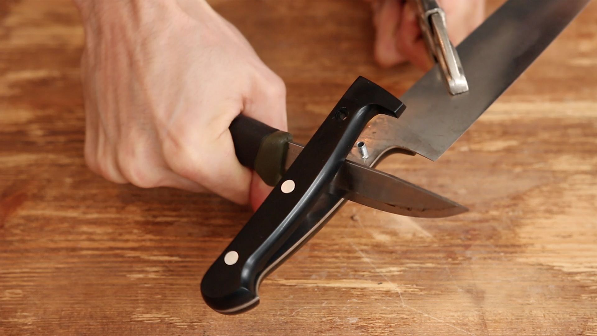 How to Make a Custom Chef Knife Handle ! : 8 Steps (with Pictures ...