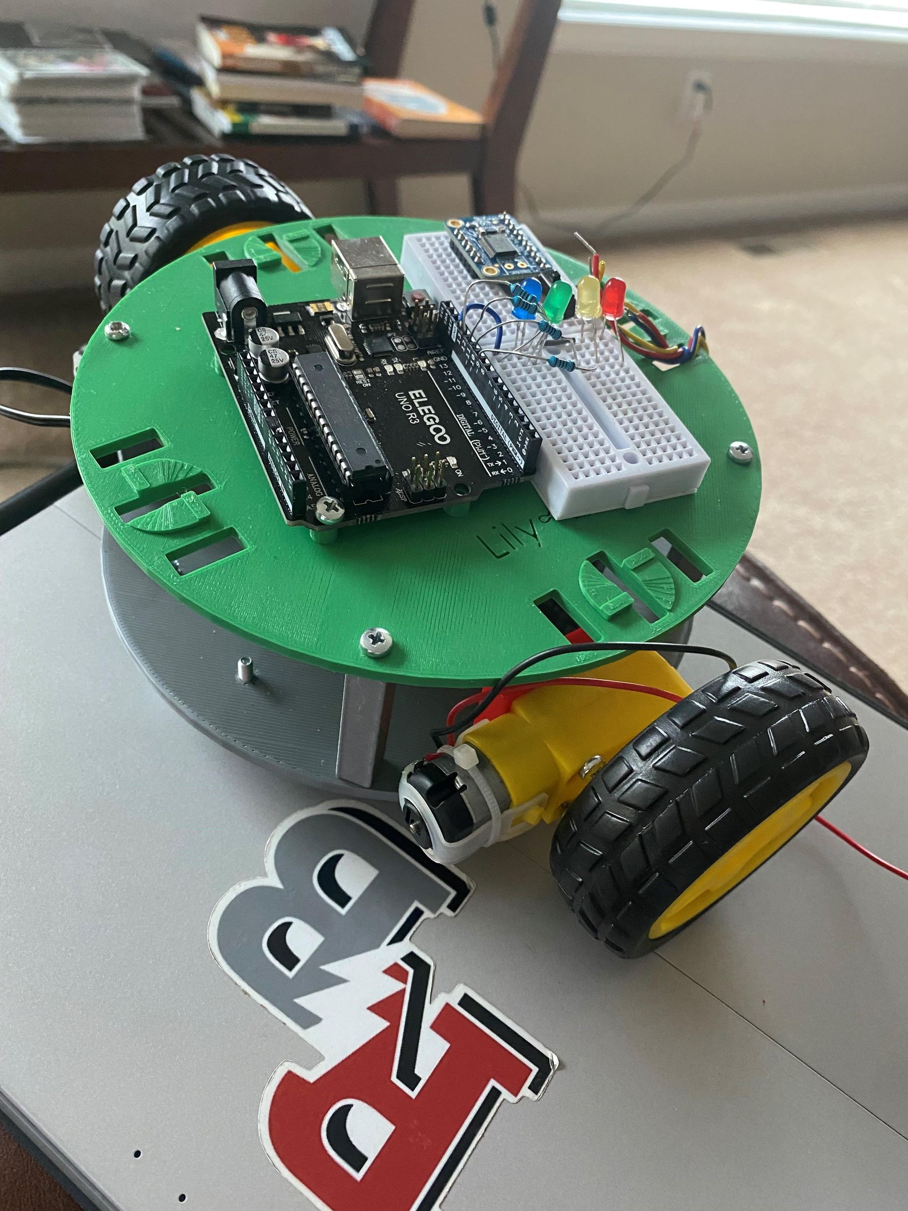 Lily∞Bot Version 2 With Arduino Uno: Open Source Robot for Academics : 5 Steps (with Pictures ...