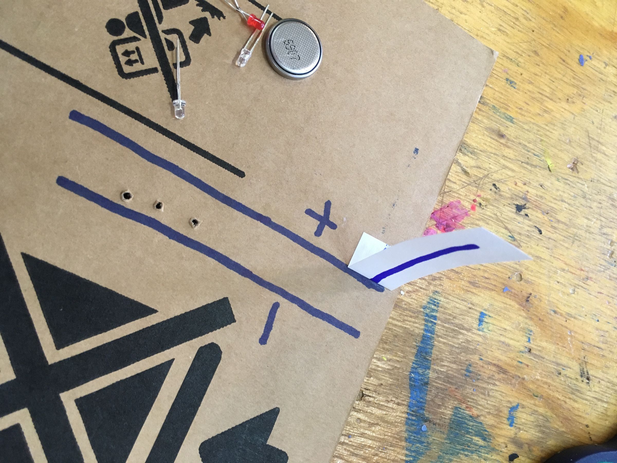 LED Art With Paper Circuits (Lesson Plan) : 7 Steps (with Pictures ...
