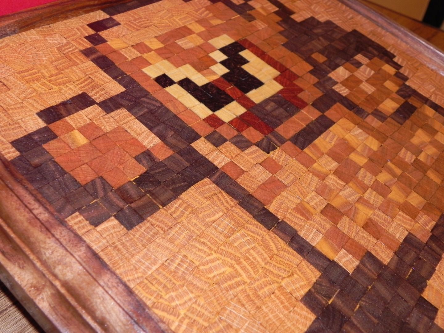 16-Bit Wood Mosaic - Sonic! : 5 Steps (with Pictures) - Instructables