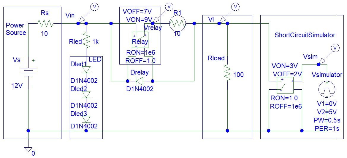 Power Supply With Relay Short Circuit Protection : 5 Steps - Instructables