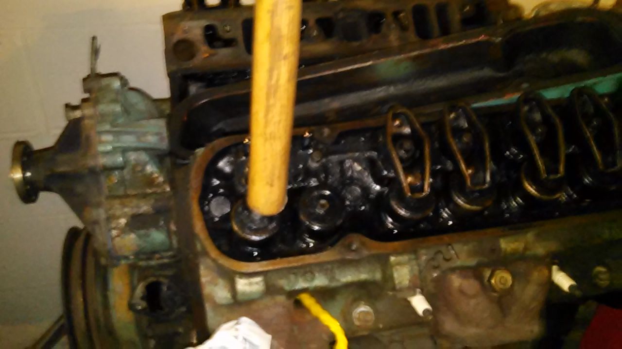 Use Rope to Hold the Valves in Place and R&R Valve Springs With the ...
