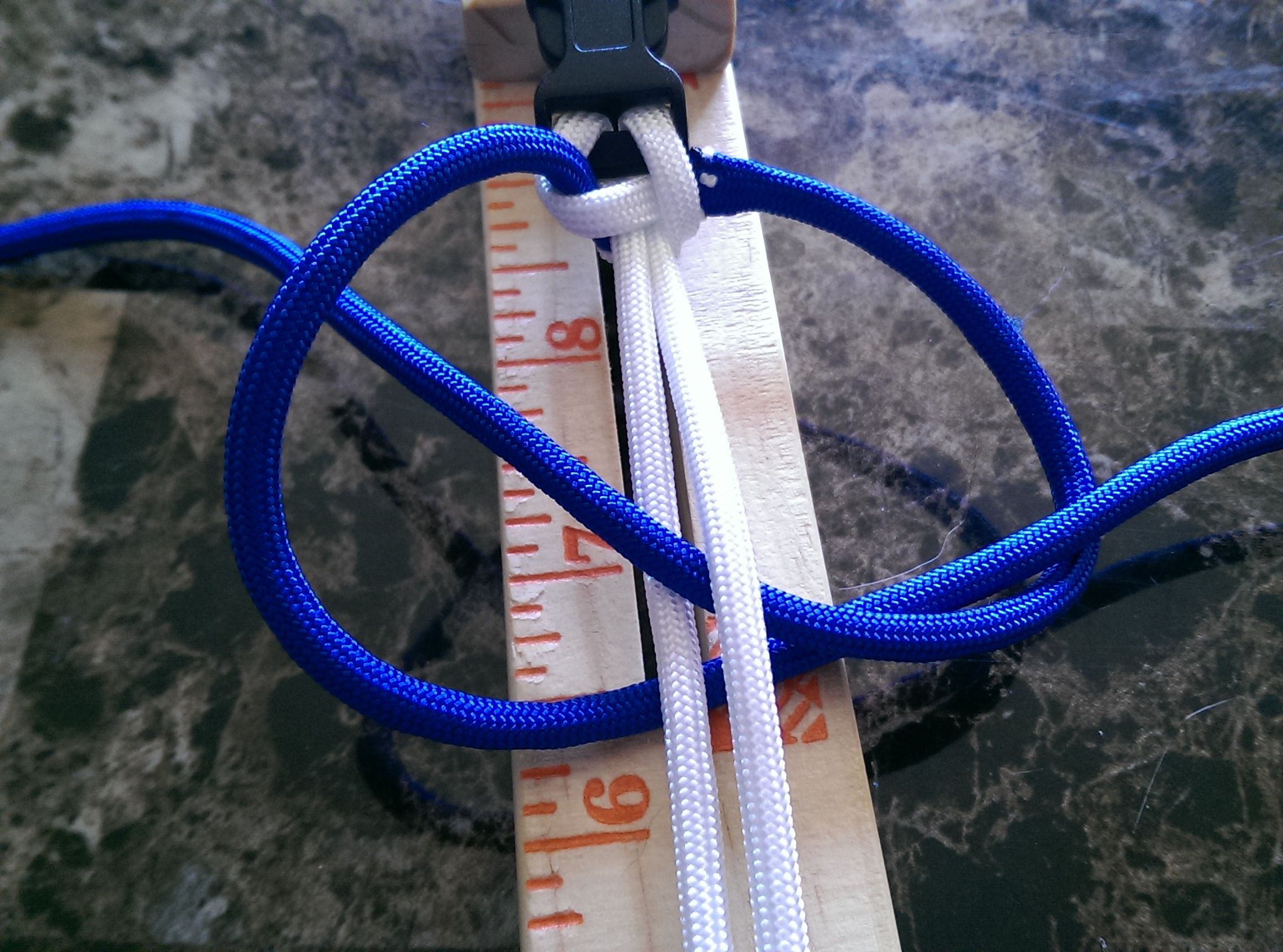Stitched Solomon Paracord Bracelet : 7 Steps - Instructables