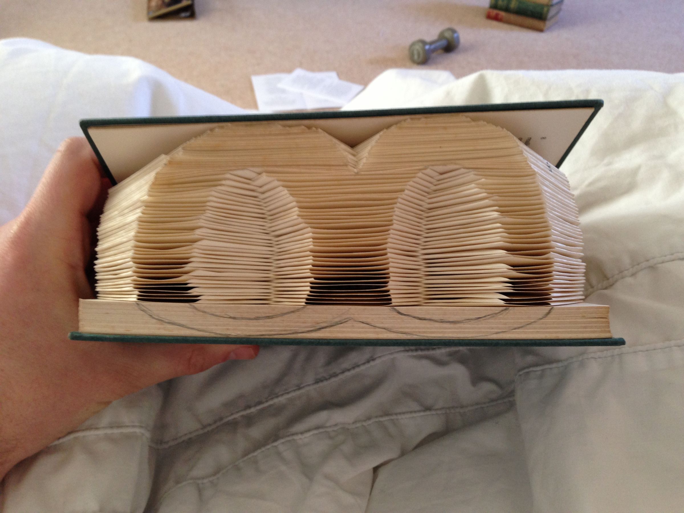 Folding Book Art - Wedding Table Numbers : 7 Steps (with Pictures ...