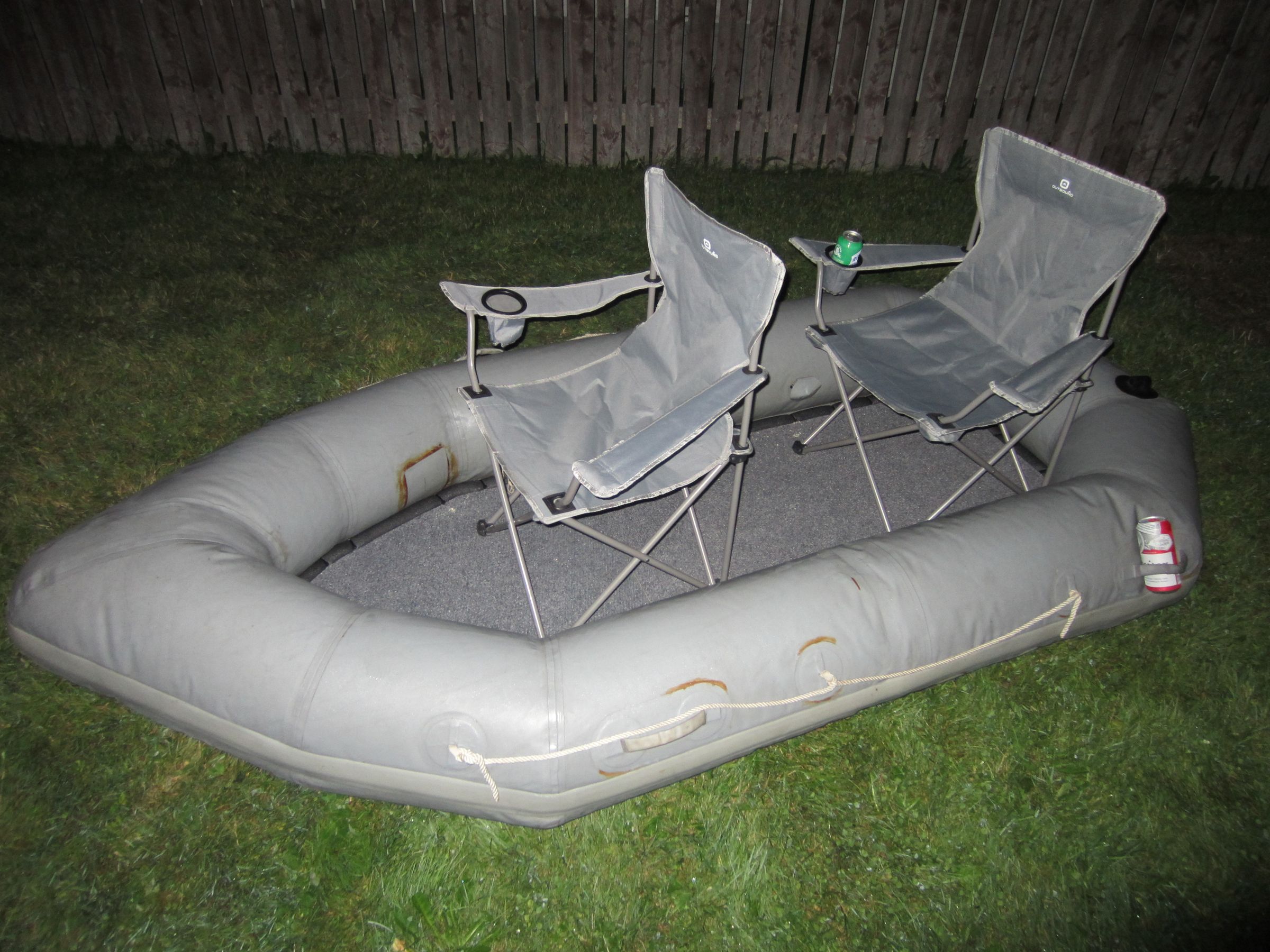 Inflatable Boat Floorboard & Seat : 10 Steps (with Pictures ...