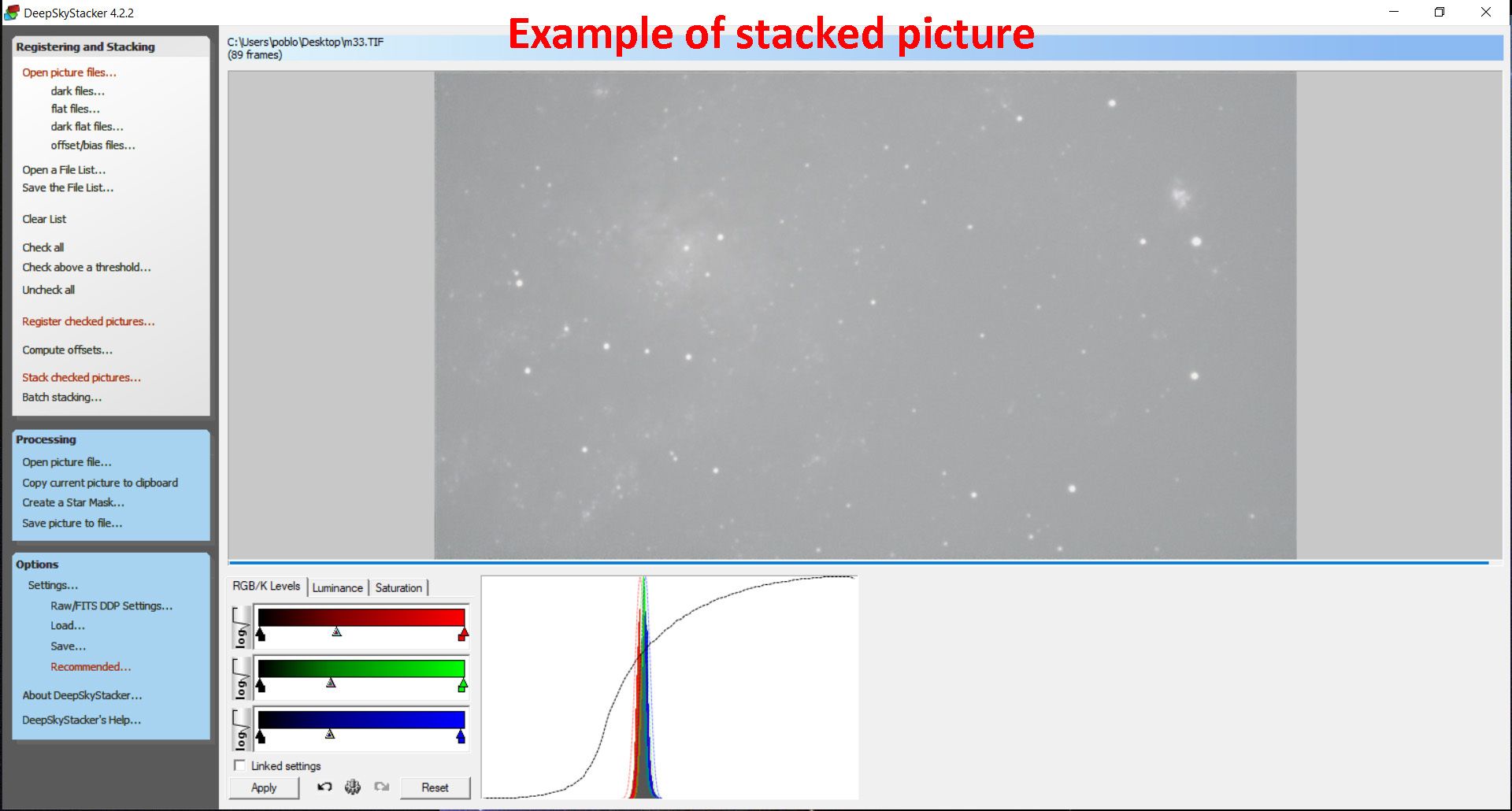 Astrophotography Stacking and Post-processing : 6 Steps (with Pictures ...