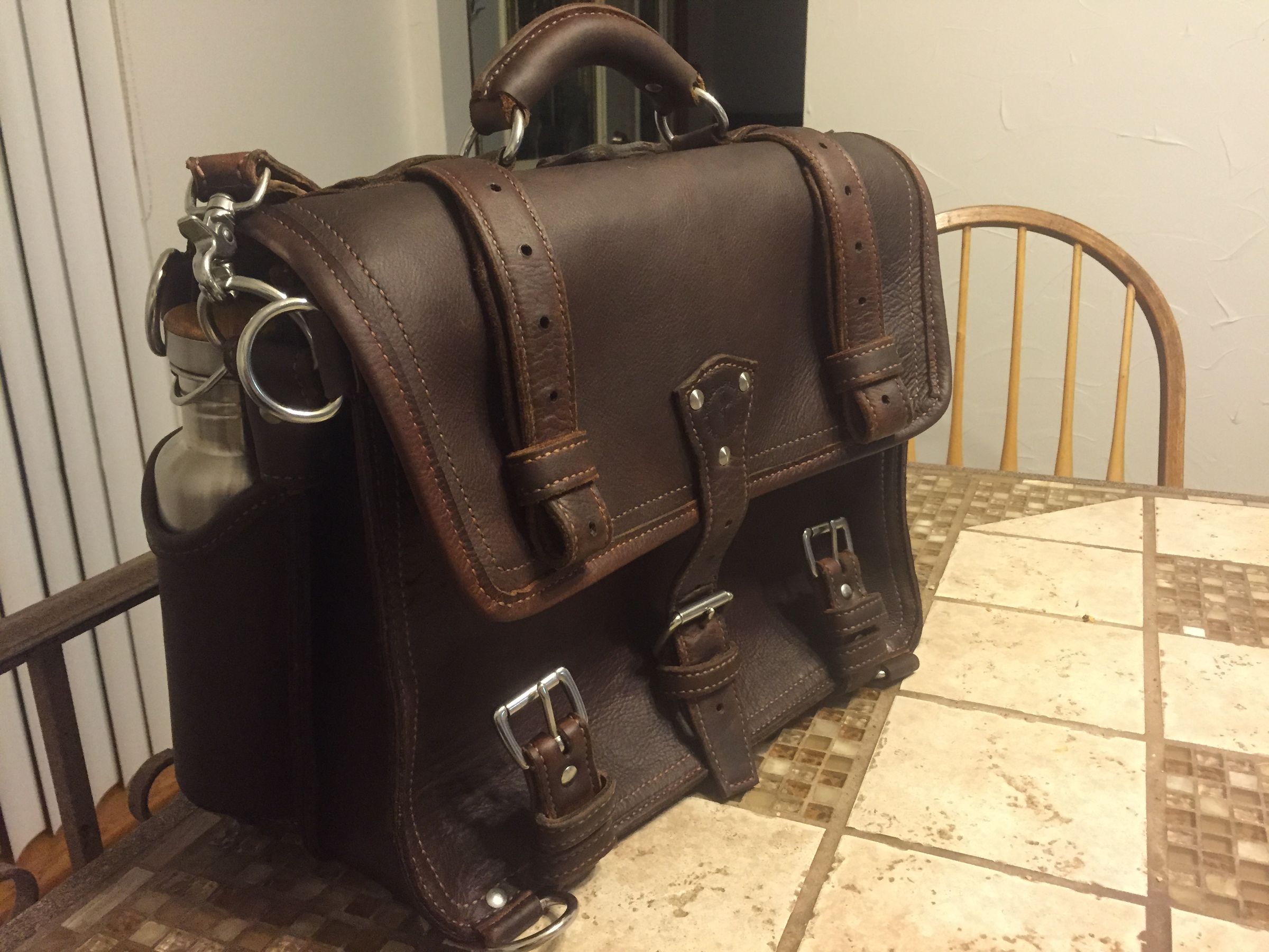 Leather Briefcase : 12 Steps (with Pictures) - Instructables