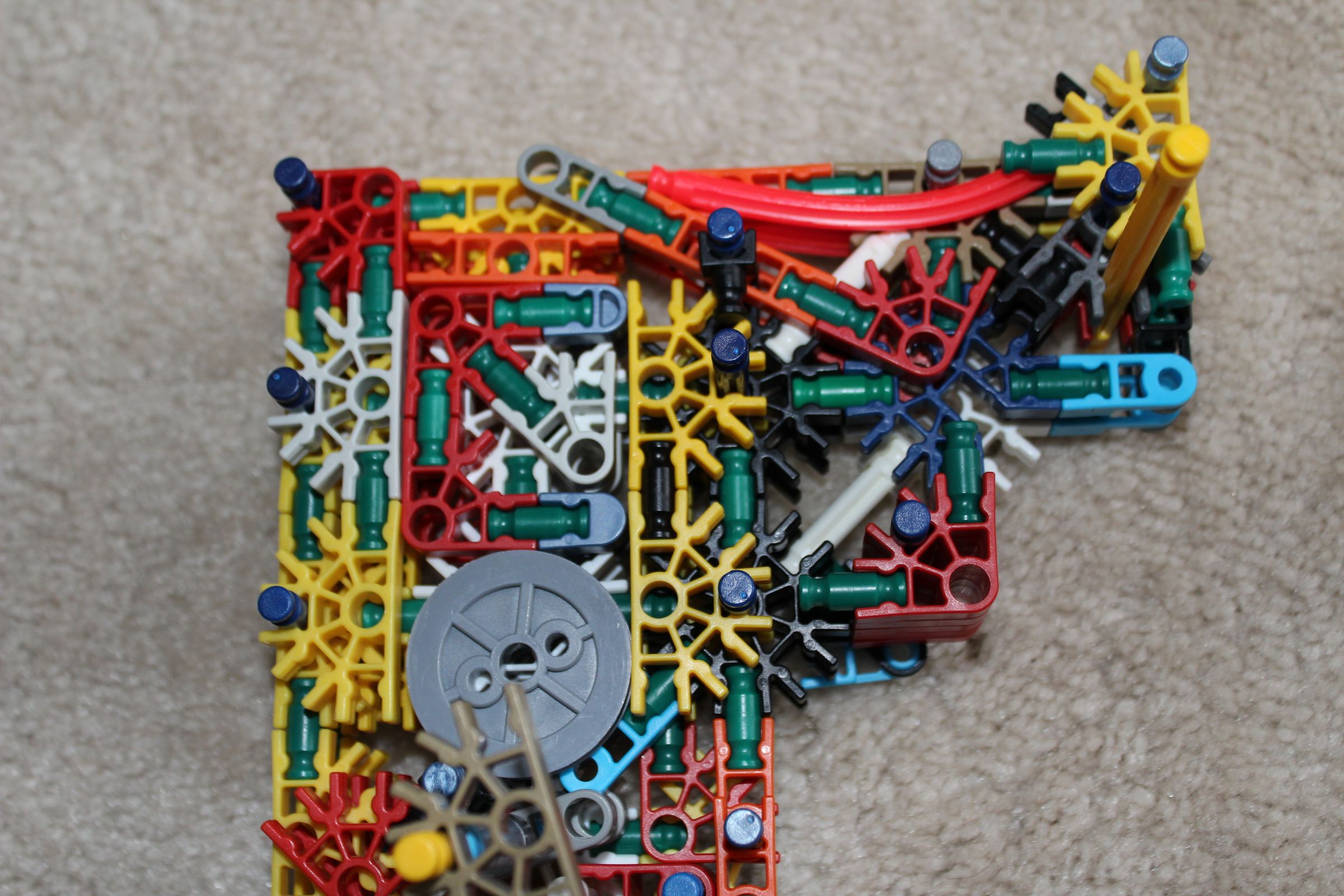 Customizable Knex Lock and Key (Prototype Cylinder Mechanism ...
