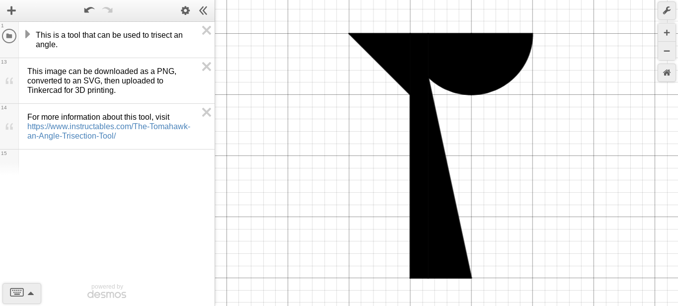 The Tomahawk - an Angle Trisection Tool : 5 Steps (with Pictures ...