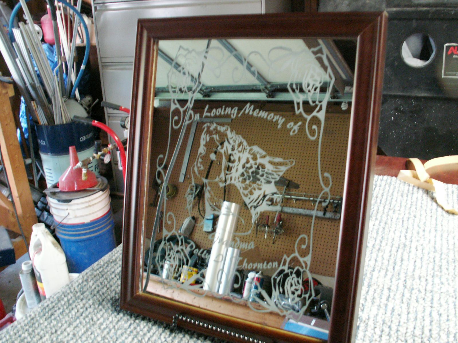 L.E.D. Backlit Mirror Memorial : 9 Steps (with Pictures) - Instructables