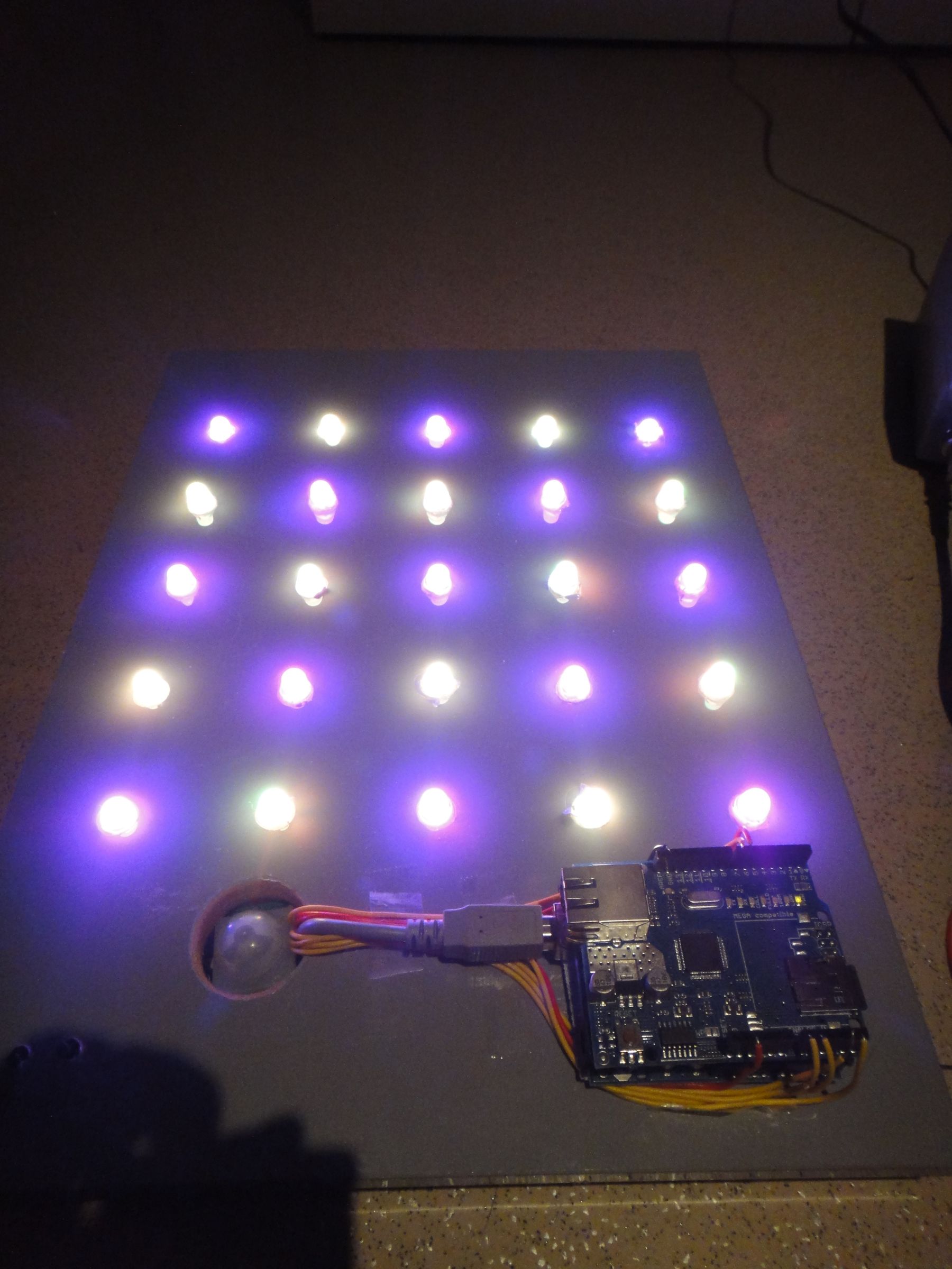 5x5 Rgb Lpd6803-led Matrix Arduino Controlled : 7 Steps - Instructables