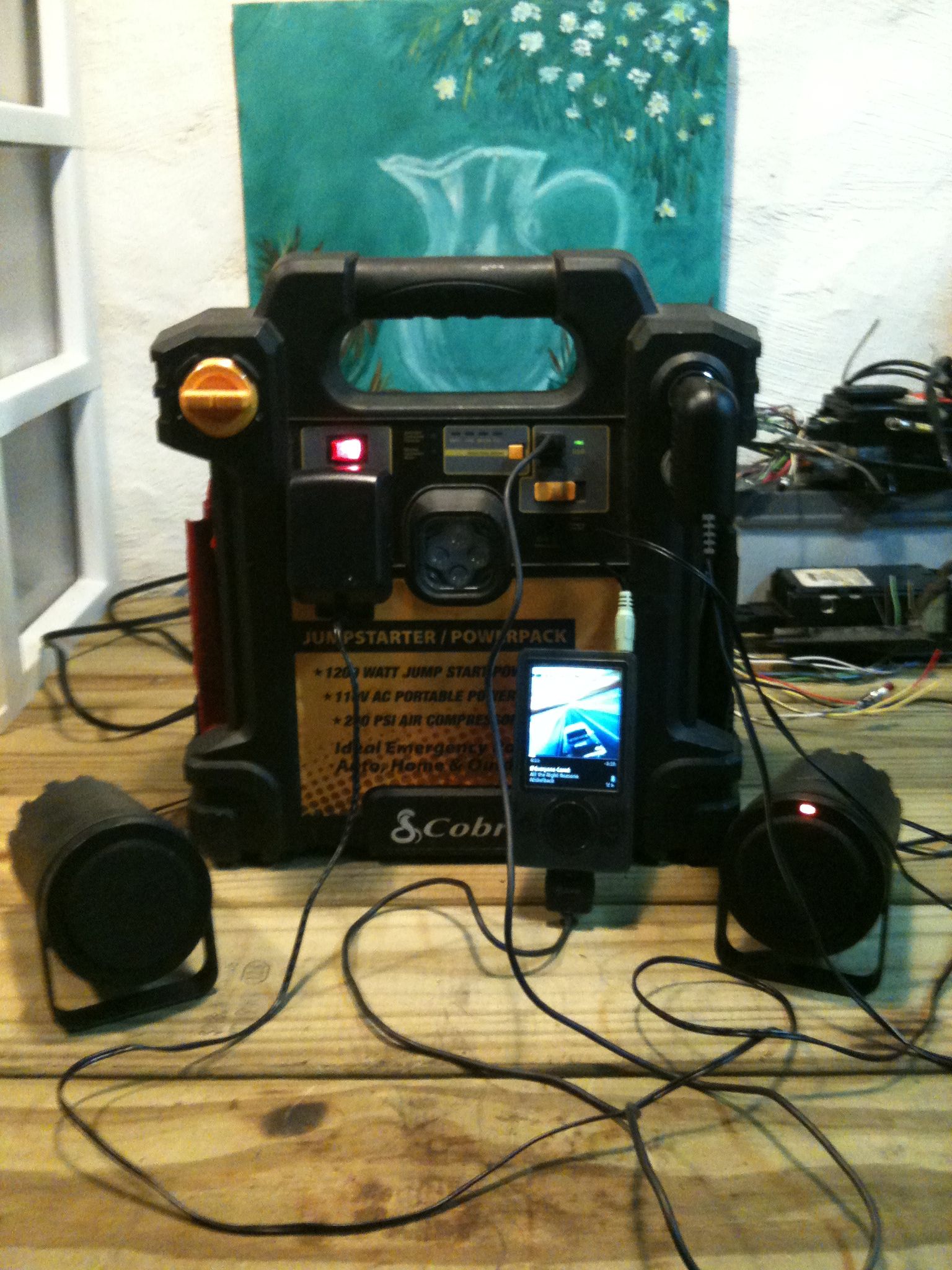 Simple Solar Power Station/Air Compressor - Instructables