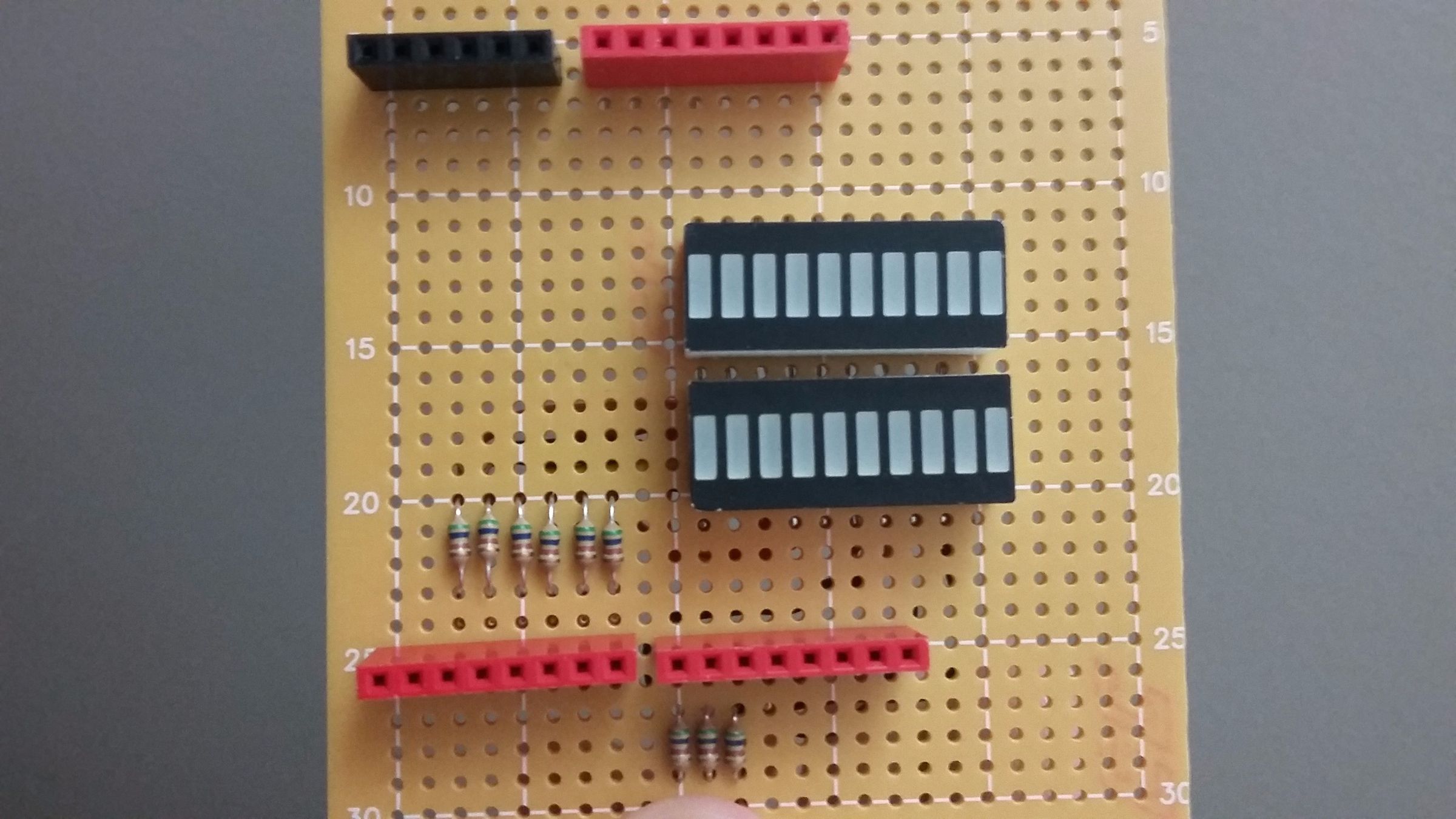 2 Digit LED Bargraph Counter : 6 Steps (with Pictures) - Instructables