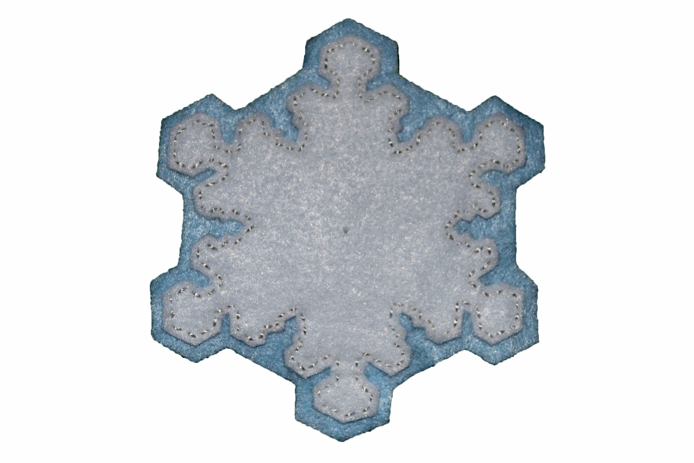Felt Snowflake Ornaments : 11 Steps (with Pictures) - Instructables