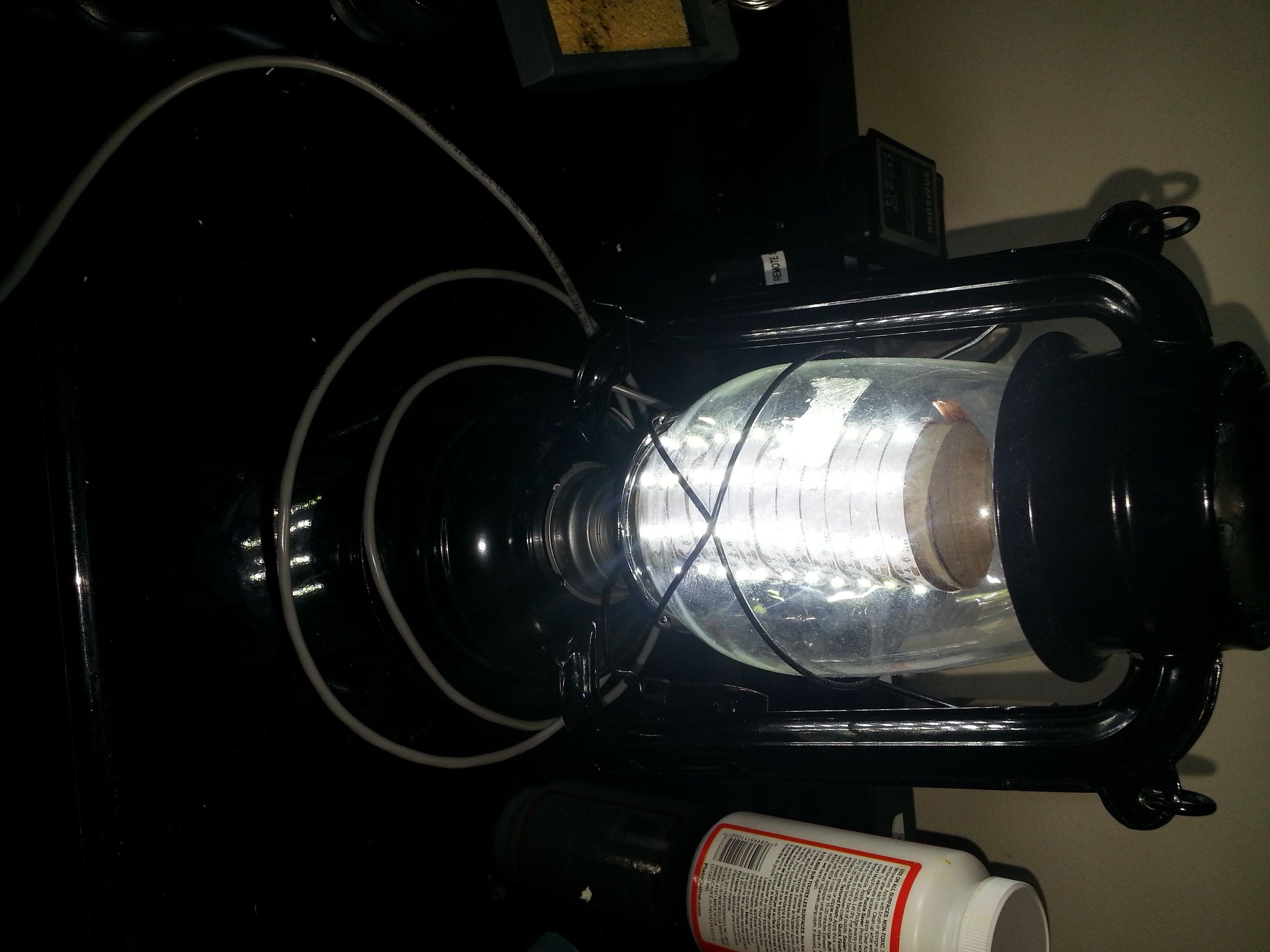 L.E.D Strip 12 Volt Lantern - Instructables