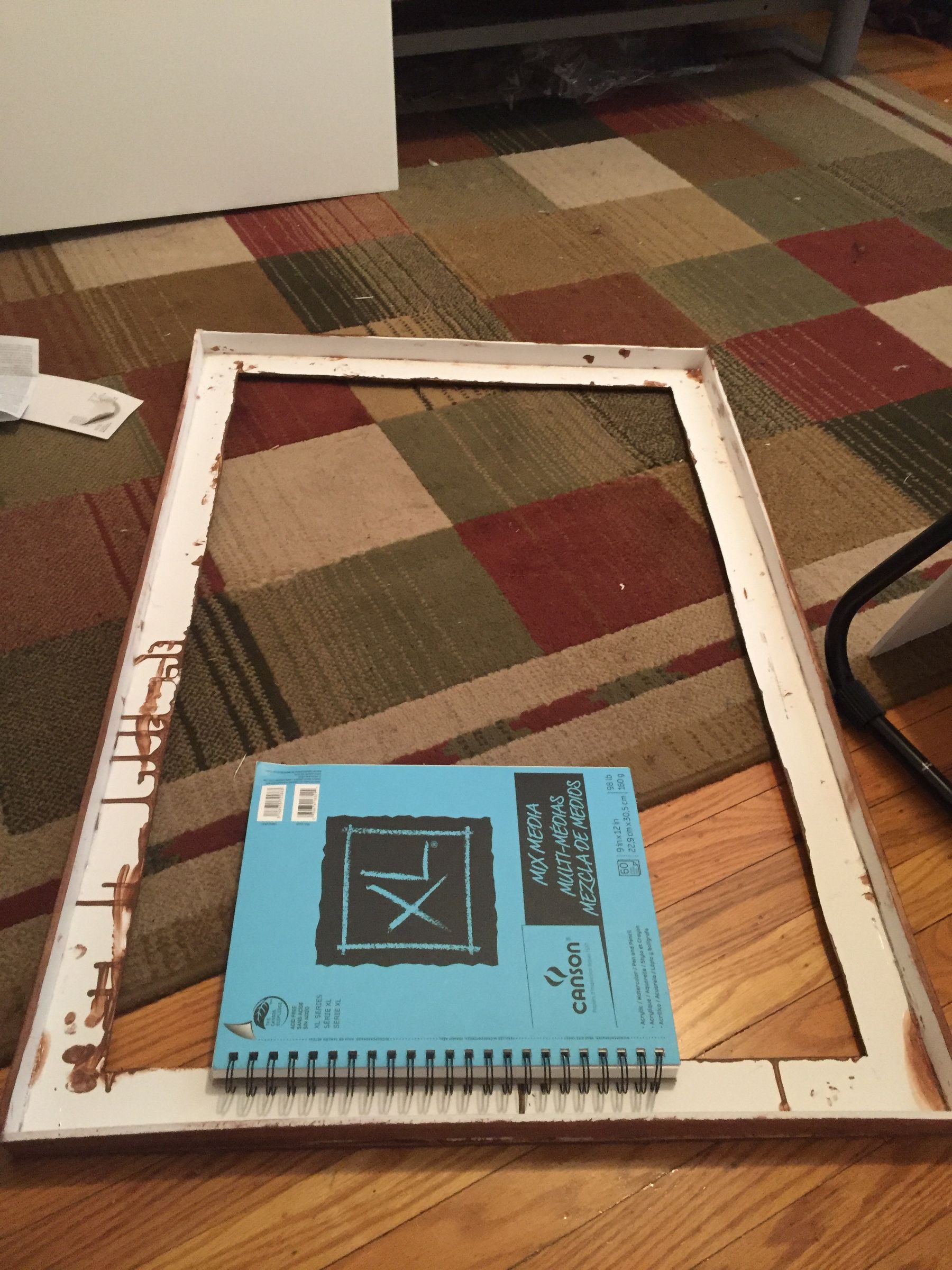 Faux Wood Foamcore Frame : 10 Steps (with Pictures) - Instructables