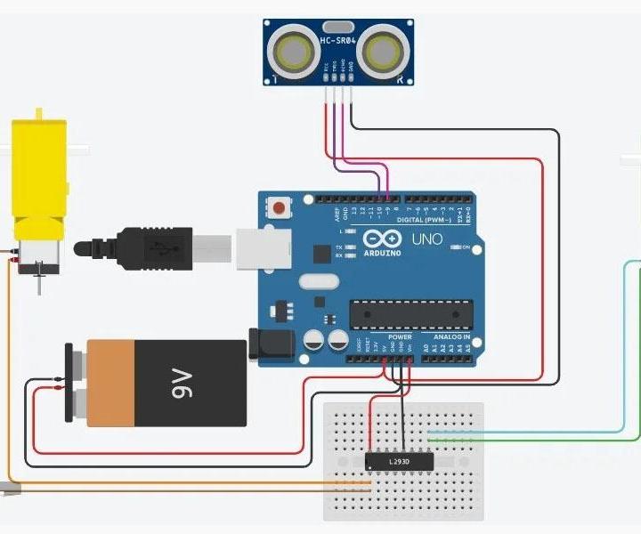 Simple Obstacle-Avoiding Robot : 3 Steps - Instructables