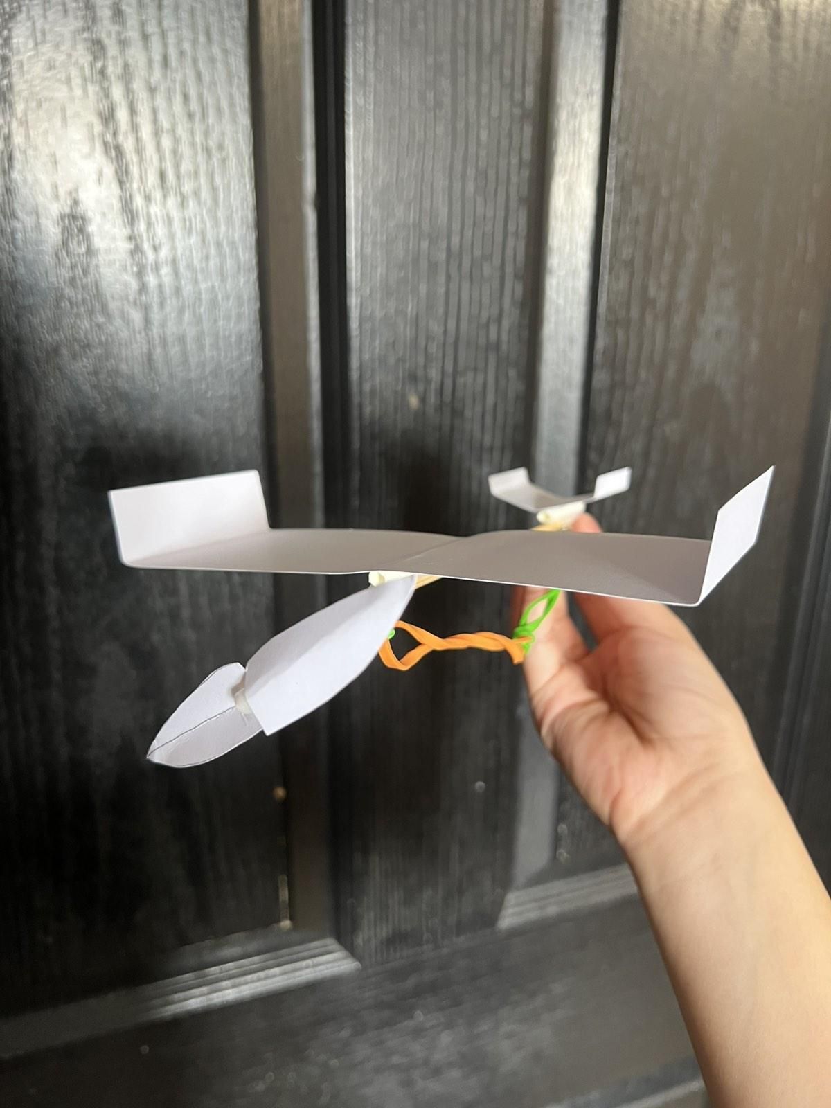 Elastic-Powered Plane Craft : 8 Steps (with Pictures) - Instructables